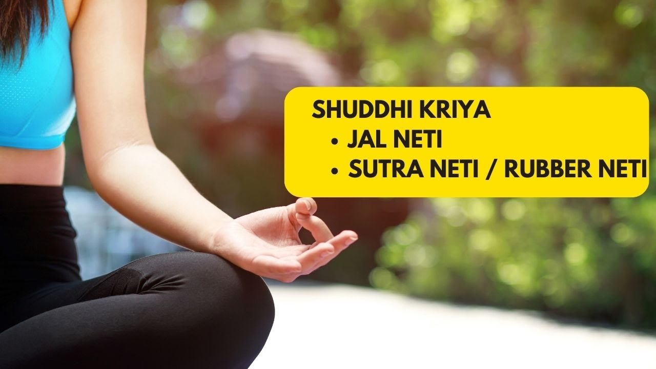 Shuddhi Kriya By Pritesh Jain | Jal Neti | Sutra Neti | Yoga Practice ...