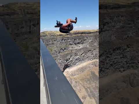 Worlds highest trampoline #viral #shorts