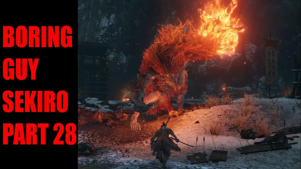 Bored of... Sekiro: Shadows Die Twice Part 28 - Fiery Redhead - YouTube