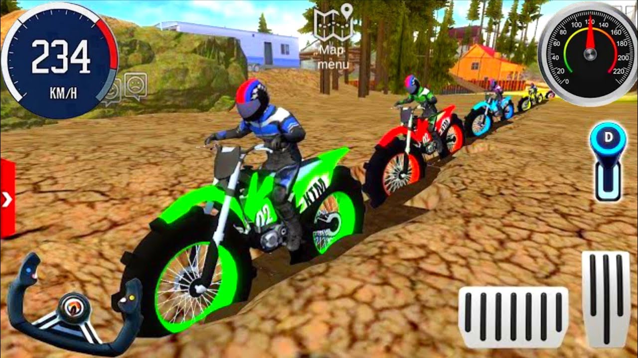 Offroad Outlaws / Game Dirt Motorcycle Multiplayer Mud Racing Motocross ...