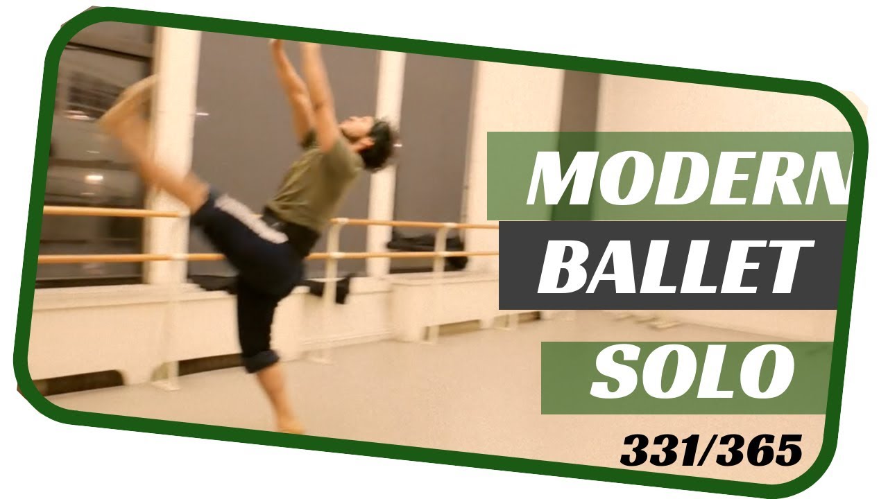 Male ballet solo- dancing everyday ballets- ballet 331 - YouTube