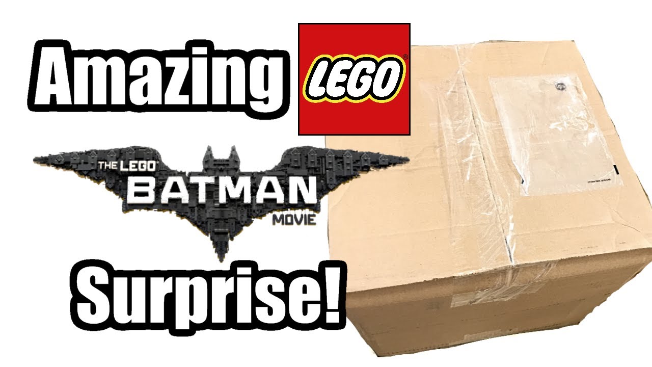 Amazing LEGO Batman Movie Surprise Unboxing and Haul! - YouTube