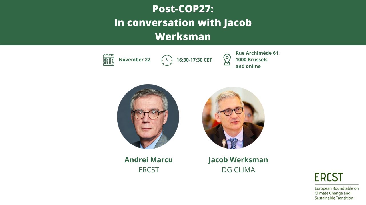 Post-COP27: In Conversation with Jacob Werksman - YouTube