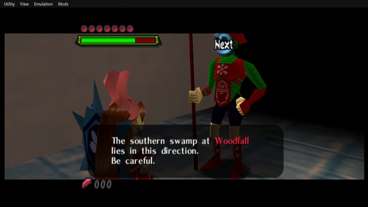 Majora's Mask unused Link Sword beam - YouTube