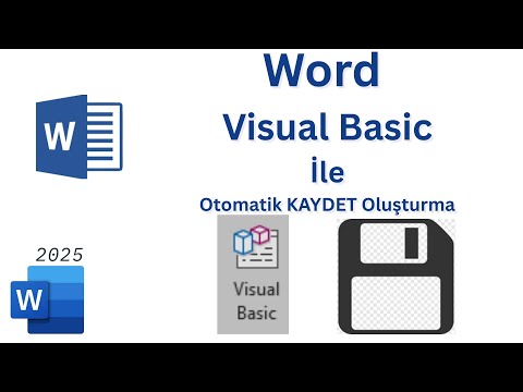 Visual Basic ile Microsoft Word 2025 ile Belgelerinizi OTOMATIK Hale Getirin!
