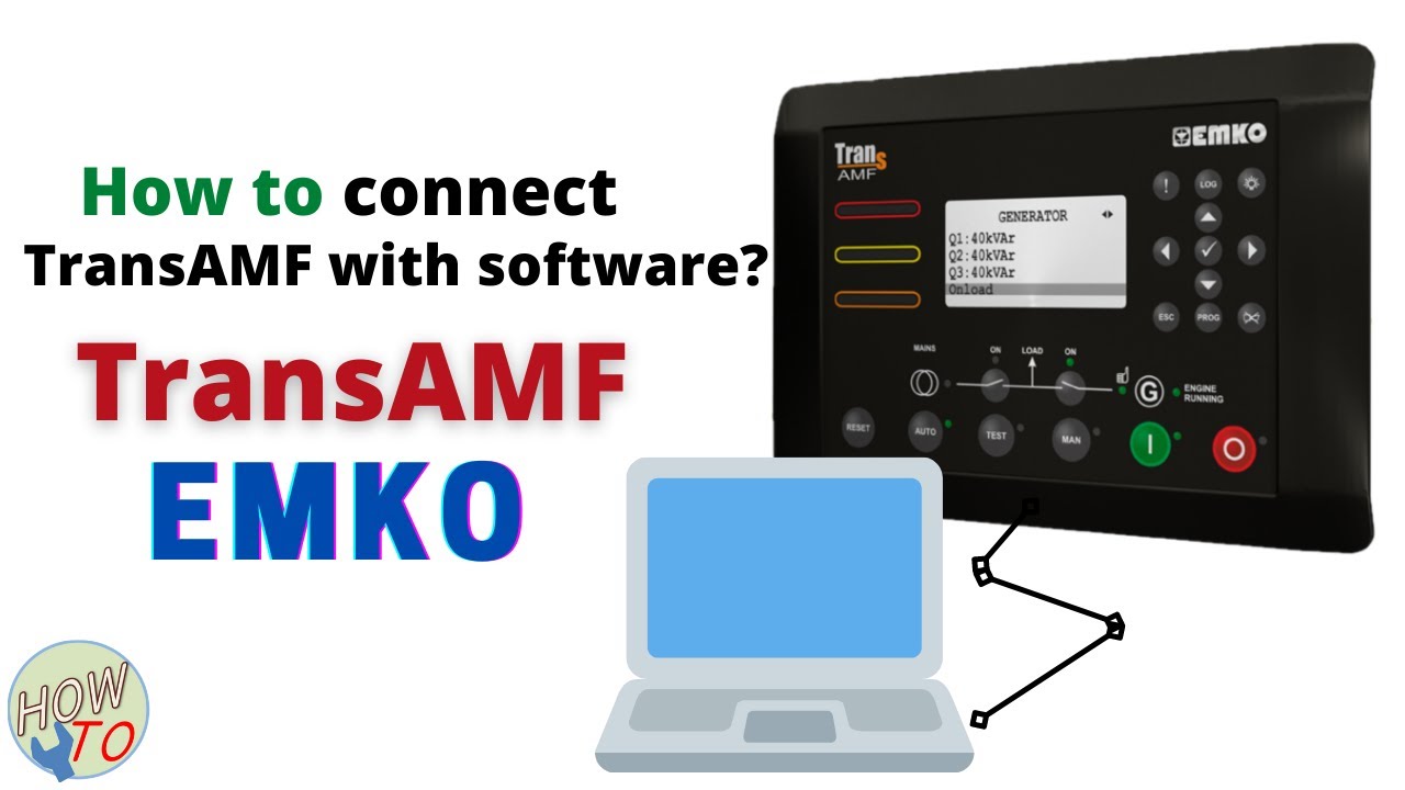 How to connect TransAMF with software? EMKO - YouTube