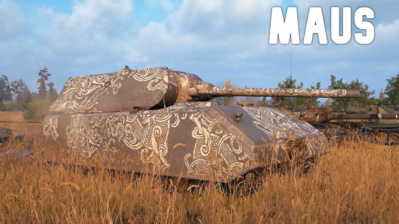 World of Tanks Maus - 8 Kills 10,1K Damage - YouTube