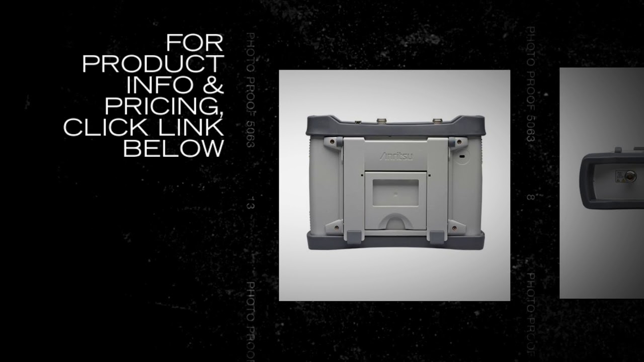 Anritsu Site Master S820E Cable & Antenna Analyzer w/ Opt 71 - YouTube