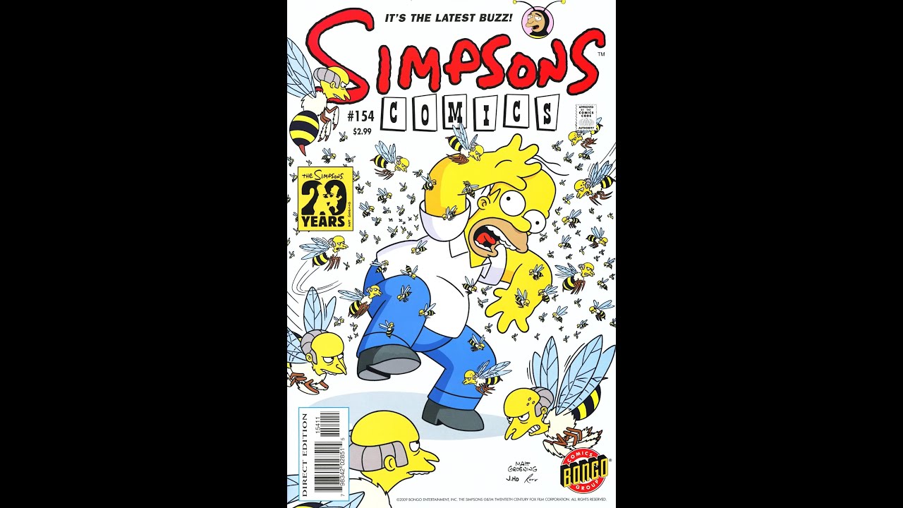 The Simpsons Comics 154 - YouTube