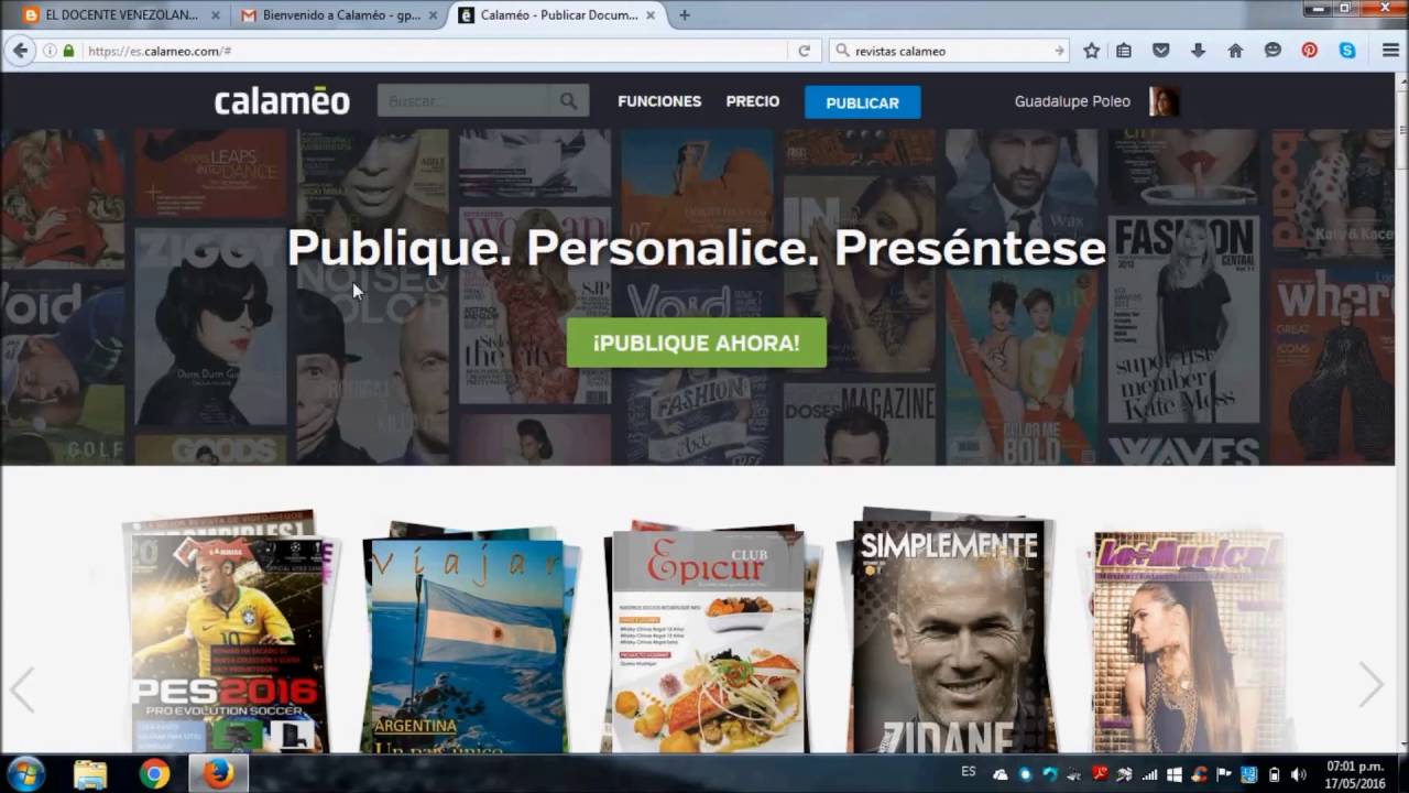 TUTORIAL PARA COLGAR REVISTAS CON CALAMEO - YouTube