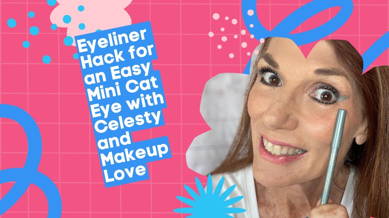Eyeliner Hack for an Easy Mini Cat Eye with Celesty and Makeup Love ...