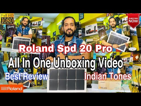 Roland Spd 20 Pro - All In One Unboxing Video - Best Indian Tones ...