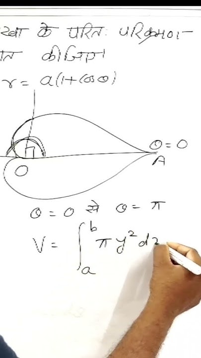 volume of solid of revolution - YouTube