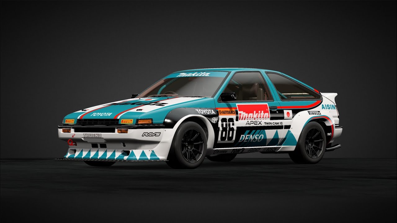 361Kmh 224mph Toyota Sprinter Trueno AE86 | Setup Velocidad Máxima ...