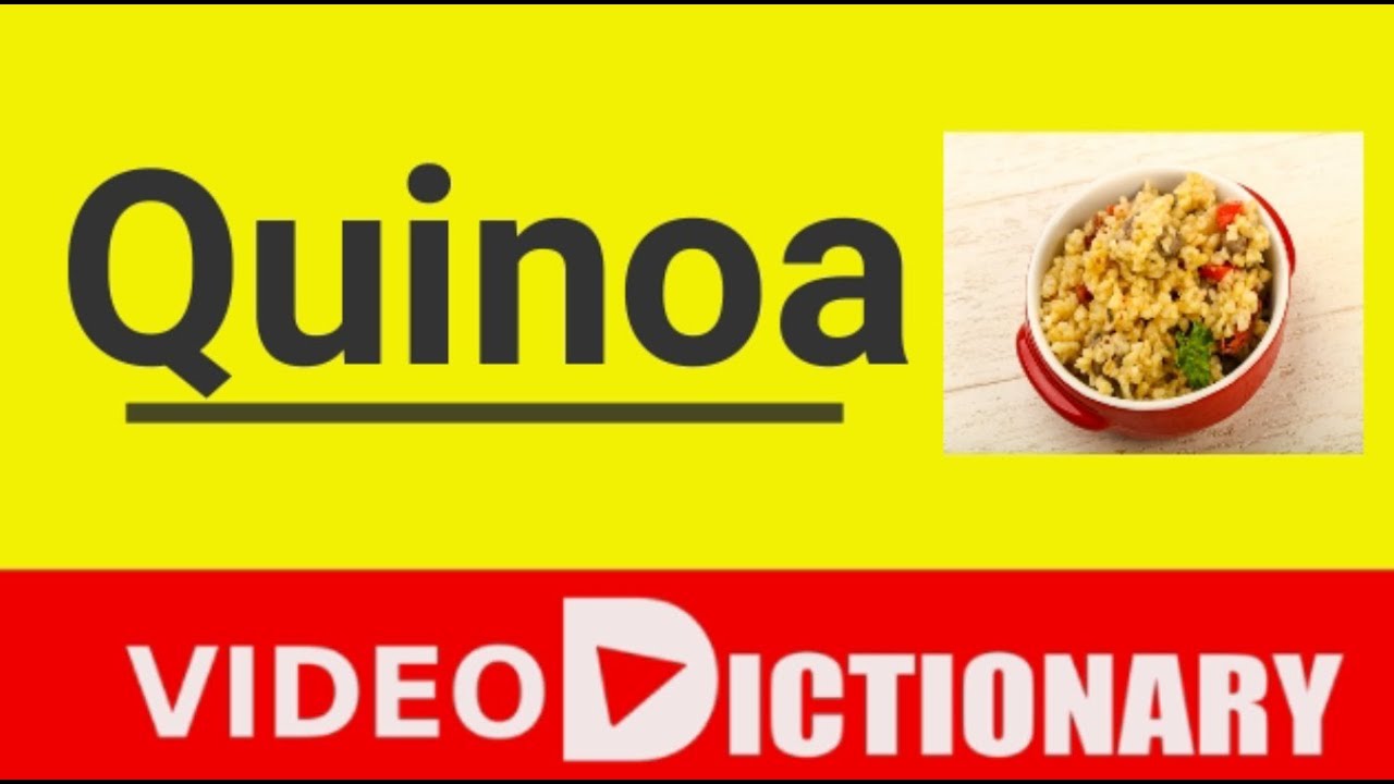 What is Quinoa ? Quinoa pronunciation| Uses | Is quinoa gluten free ...