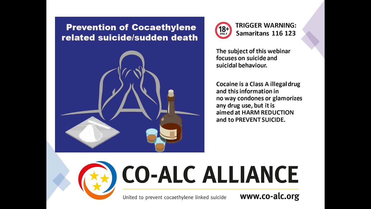 Cocaine and suicide (cocaethylene) awareness webinar updated Nov 23 ...