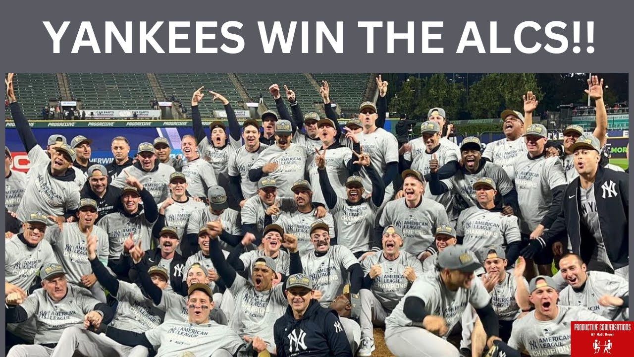 Ep 426: YANKEES WIN THE ALCS!!!! ALCS Game 5 Instant Reaction - YouTube