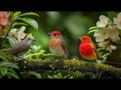 Relaxing Piano Music & Bird Sounds | Nature Sounds for Work and Study