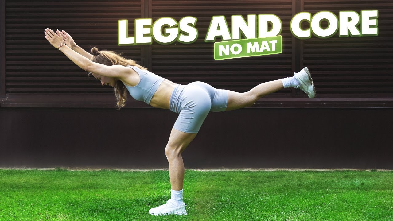 Legs and Core set / CIRCLE training / NO MAT - YouTube