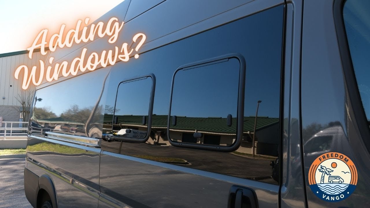 Thinking About Adding Windows to Your Van? Watch This First! - YouTube