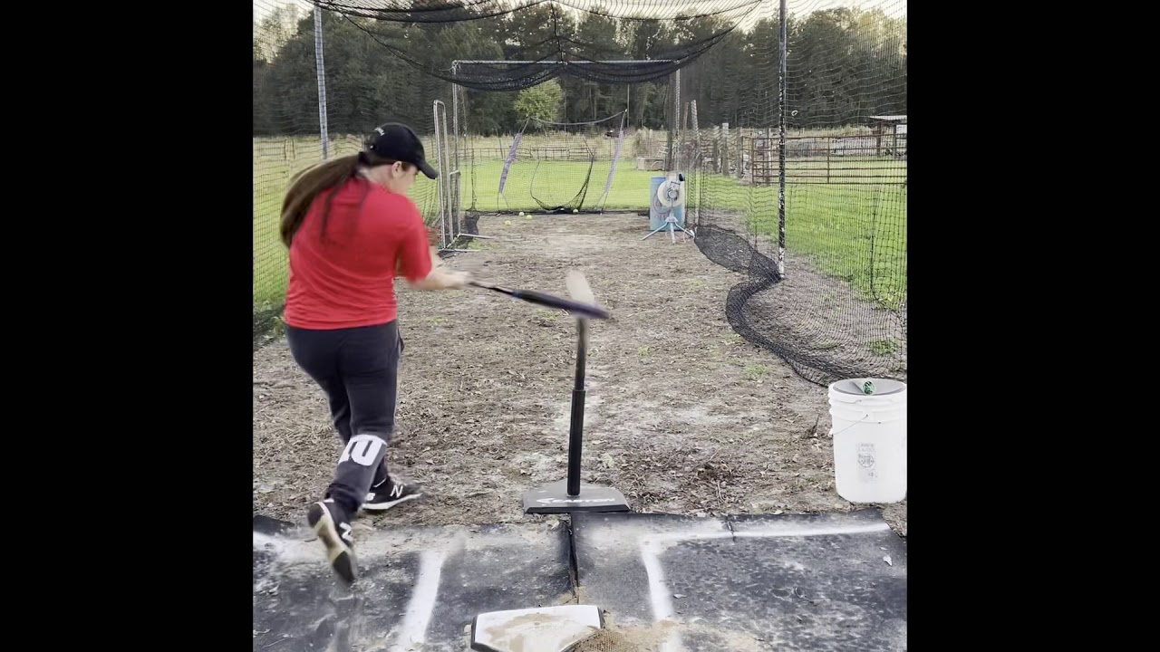 Kristi Peters 2022 Hitting Practice - YouTube