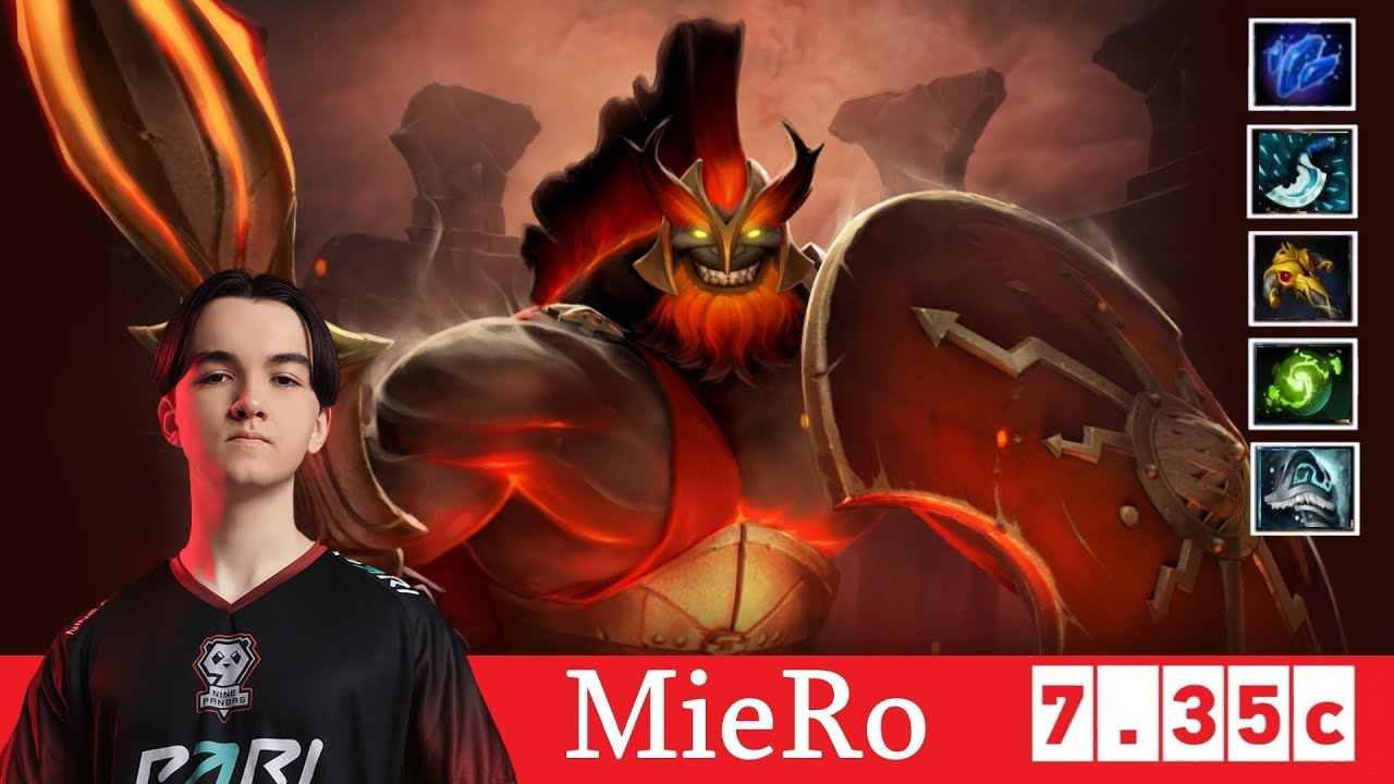 [DOTA 2] MieRo the MARS [OFFLANE] [7.35c] [2] - YouTube