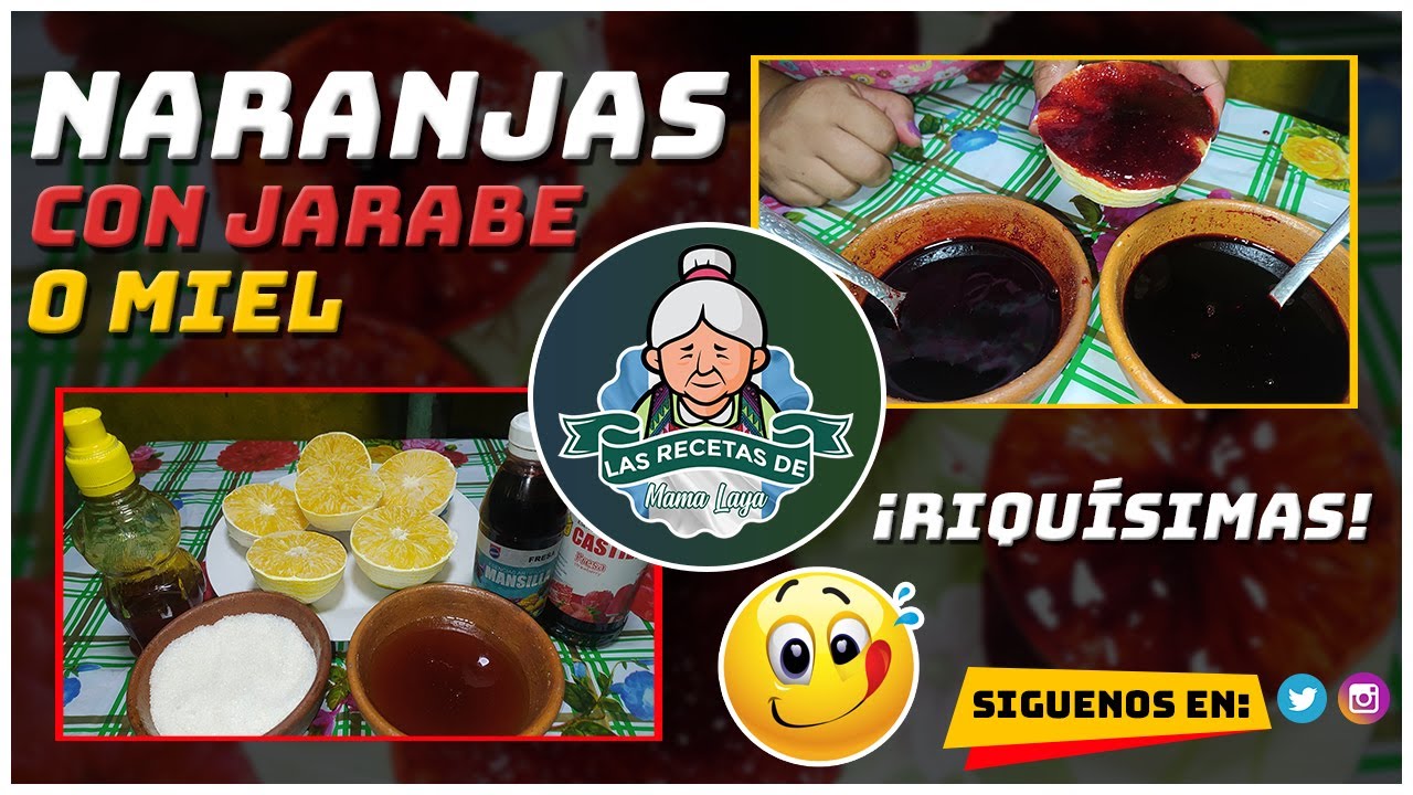 🍊NARANJAS CONGELADAS CON MIEL ROJA | NARANJAS CON MIEL | NARANJAS CON ...
