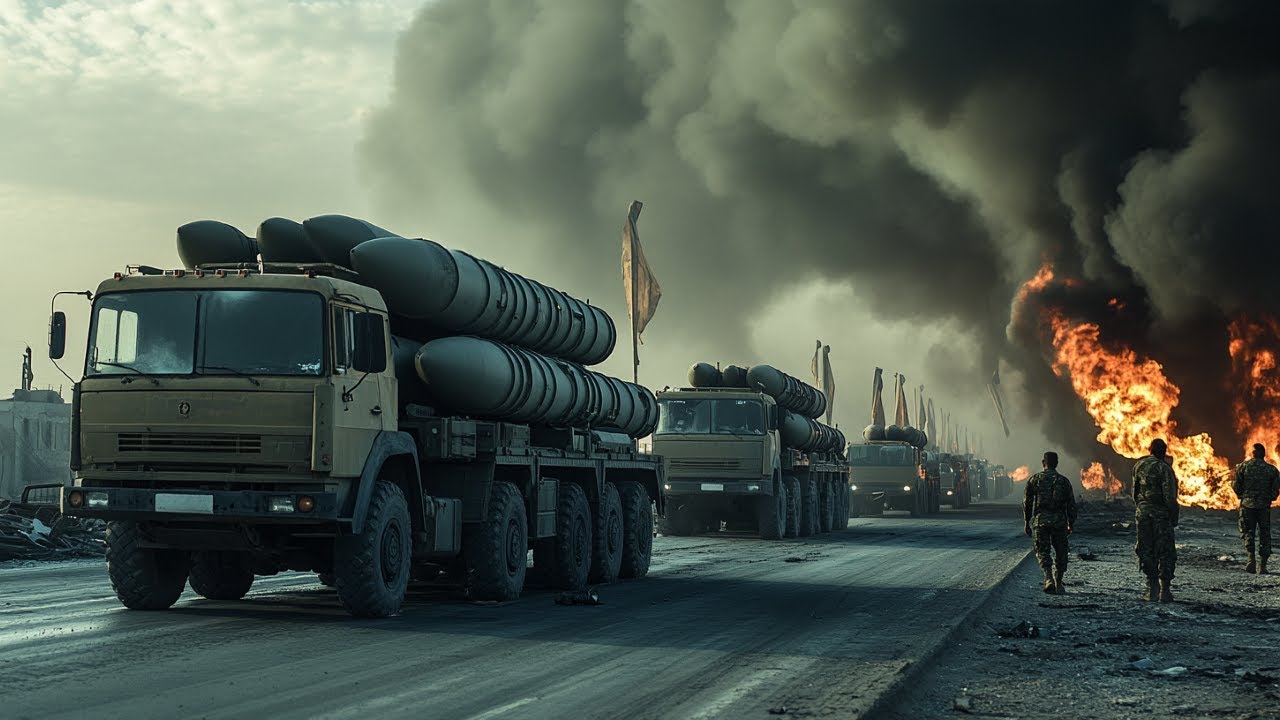 1 minute ago! NATO convoy carrying 8,000 missiles to Kursk destroyed by ...