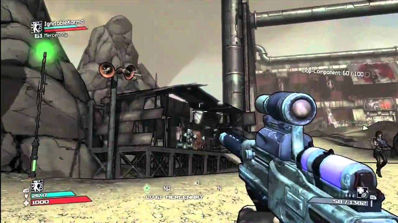 Borderlands - Tourist Achievement (Clap Trap DLC) - YouTube