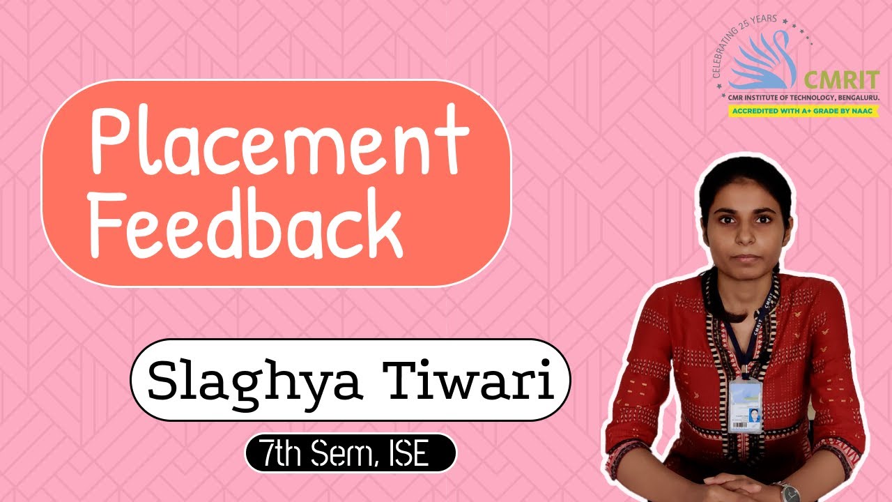 Slaghya Tiwari (ISE) | Placement Feedback | Amazon | Highest Salary ...