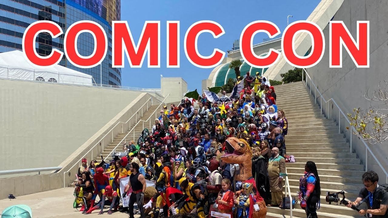COMIC CON - A Day at San Diego Comic Con 2024: Exclusive Panels ...