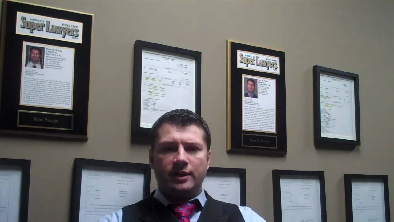 Degrees of DWI in MN Ryan Pacyga - YouTube