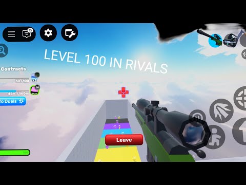LEVEL 100 IN RIVALS! - YouTube