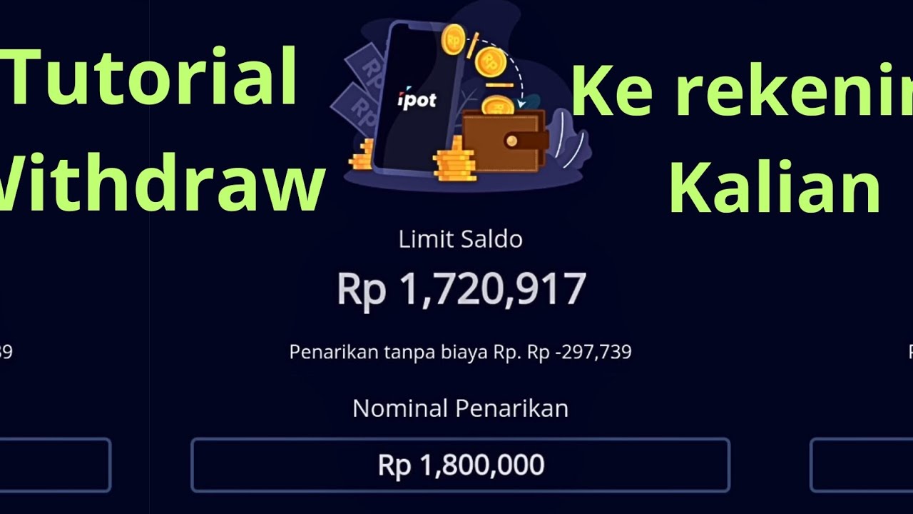 Tutorial withdraw tarik dana ke Rekening kalian akun IPOT Indo Premier ...