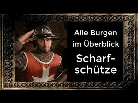Der Scharfschütze - Alle Burgen im Überblick! | Stronghold Crusader: Definitive Edition