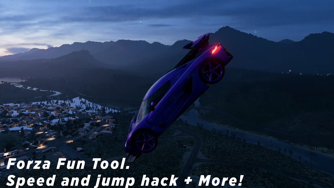 Forza Tool - Jump/speed hack and more! - YouTube