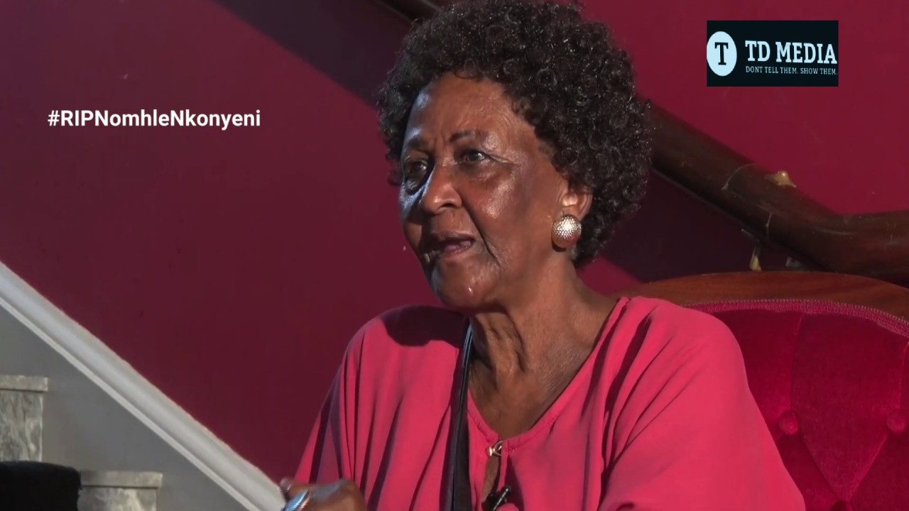 The late legendary actress Nomhle Nkonyeni speaks on acting against and ...