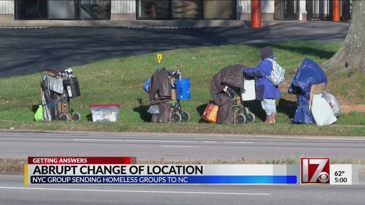 NYC sending homeless families to NC - YouTube