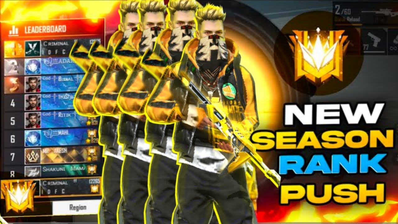 CS RANK PUSH GAME PLAY | NEW SEASON GRAND MASTER CHALLENGE | ONLY WITH ...