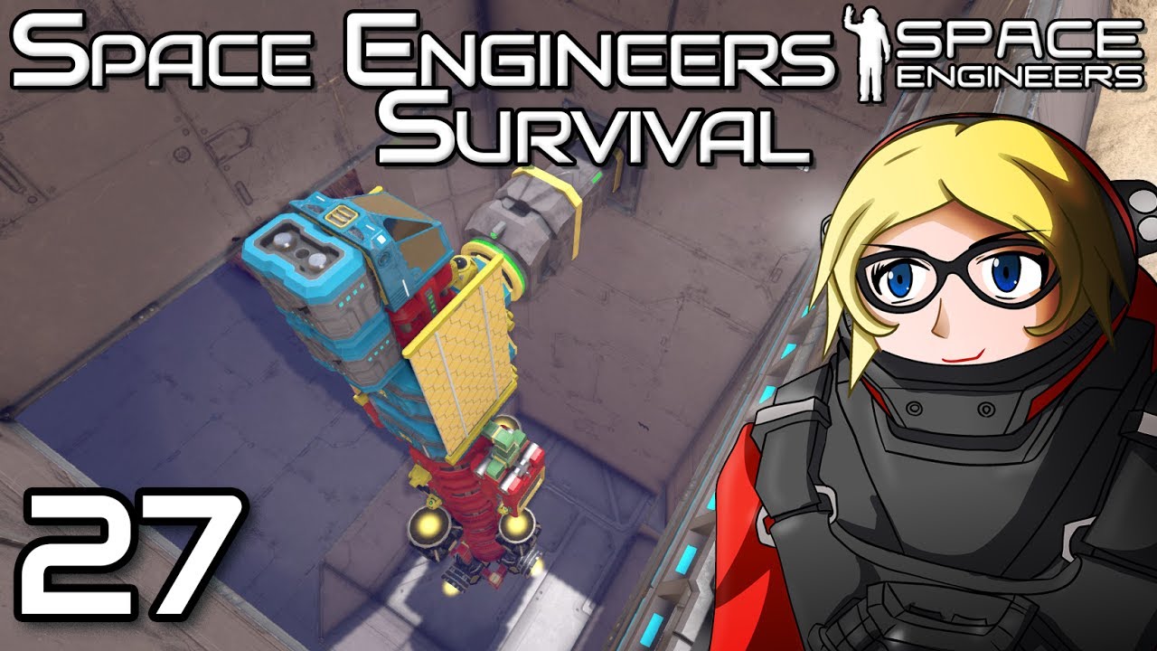 Behold my phallic shaped spaceship XD - Space Engineers Survival ...