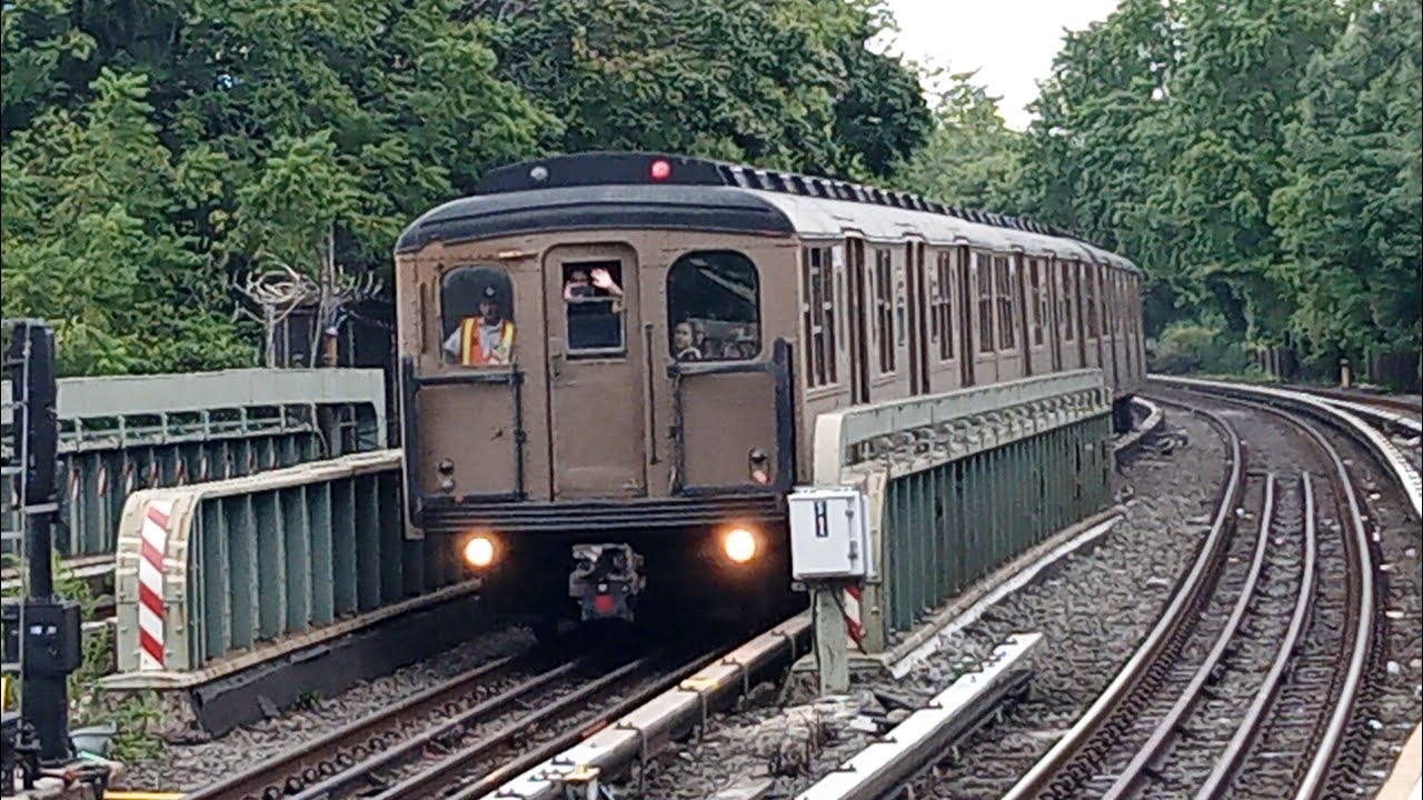 AB Standard Train Ride From Brighton Beach to Kings Highway - YouTube