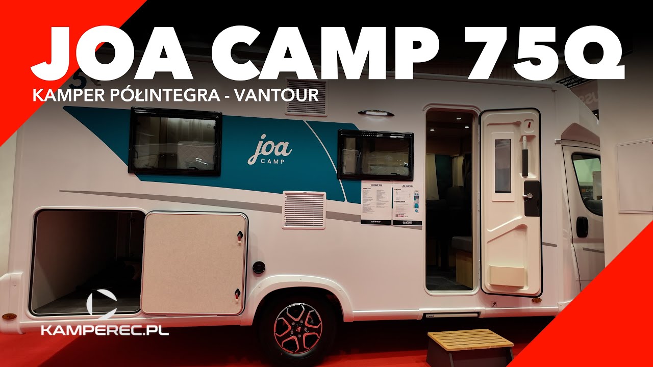 Nieco tańszy kamper ale czy gorszy? Oglądamy Joa Camp 75Q. - YouTube