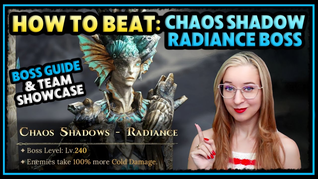 How to Beat Cold Weak ️ Radiance Chaos Shadow ☀️ Chief Challenge Boss ⚔ ...