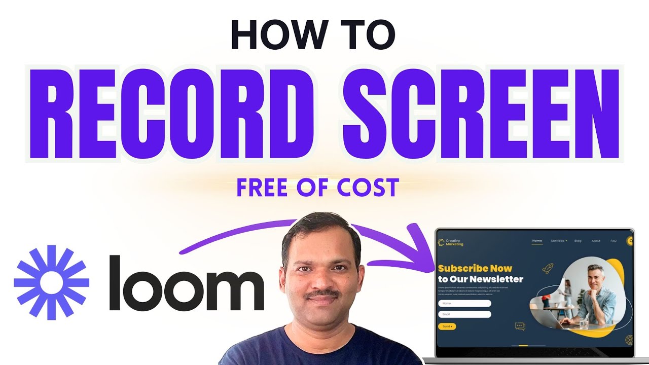How to Record Screen Free Online | Record Screen with Loom | How to ...