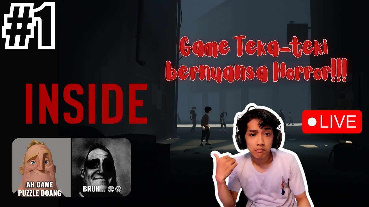 Ini game teka-teki atau game horror yah?! | Inside #1 - YouTube