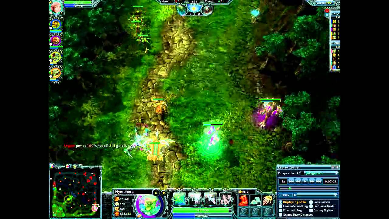 HoN - Nymphora Gameplay - YouTube