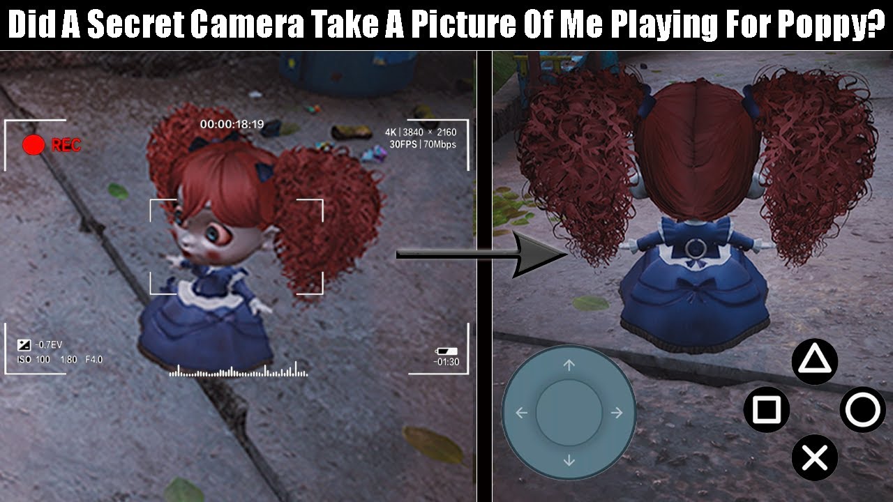 A Secret Camera Filmed Me Playing For Poppy? (Poppy Playtime Chapter 3 ...