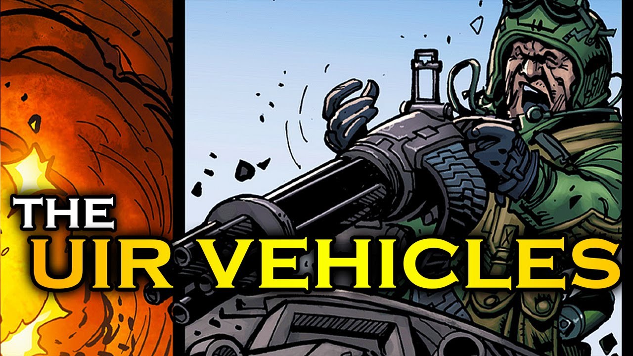 The UIR Vehicles in Gears of War Lore - YouTube