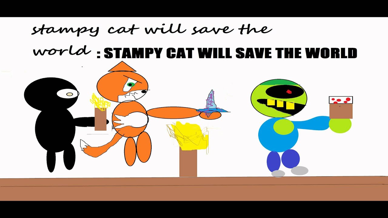 Stampy Cat Fan Art - YouTube