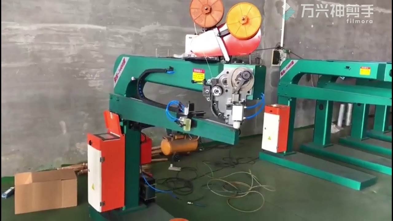 CartonMaker Double Servo Manual Corrugated Cardboard Stitching Machine ...